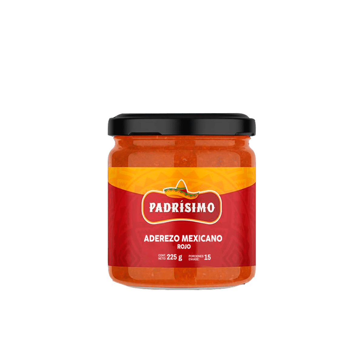 Aderezo Rojo Mexicano Padrisimo Salsa x 225G nuevo